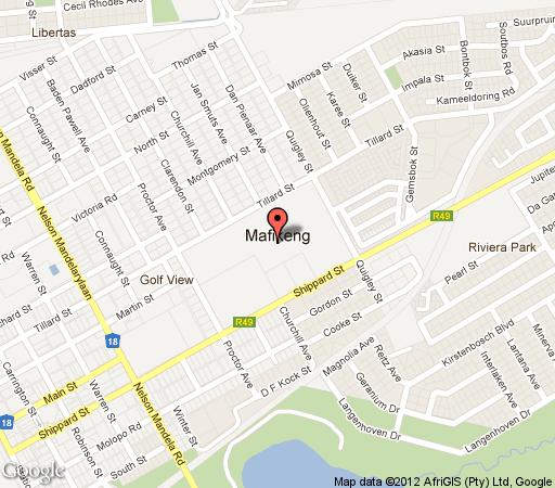 Mafikeng South Africa Map What Is The Driving Distance From Mpumalanga