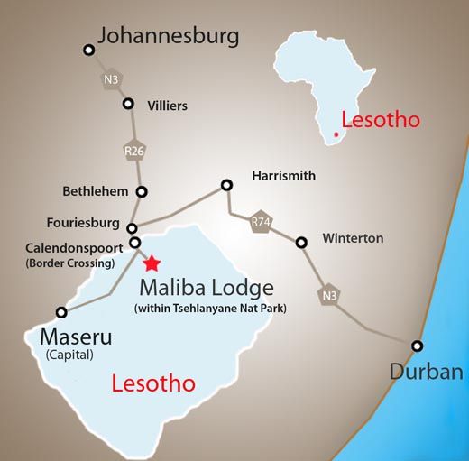 Maliba Mountain Lodge - Tsehlanyane National Park, Lesotho