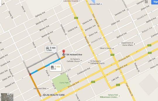 Benoni South Africa Map