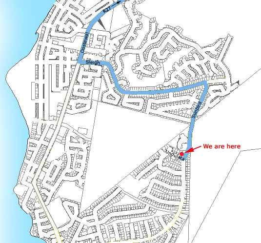 Walking on Water - Langebaan, South Africa