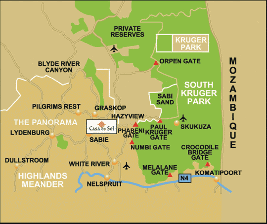 Hazyview Accommodation - Sleeping-OUT.co.za